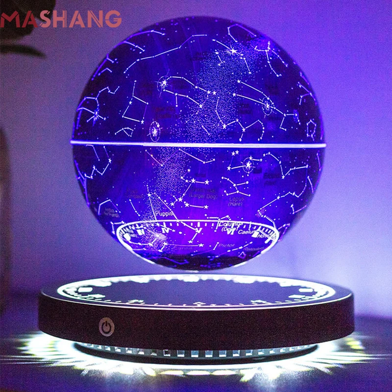 2022-Magnetic-Levitation-Led-Floating-Ball-Lamp-RGB-Colors-Dimming ...