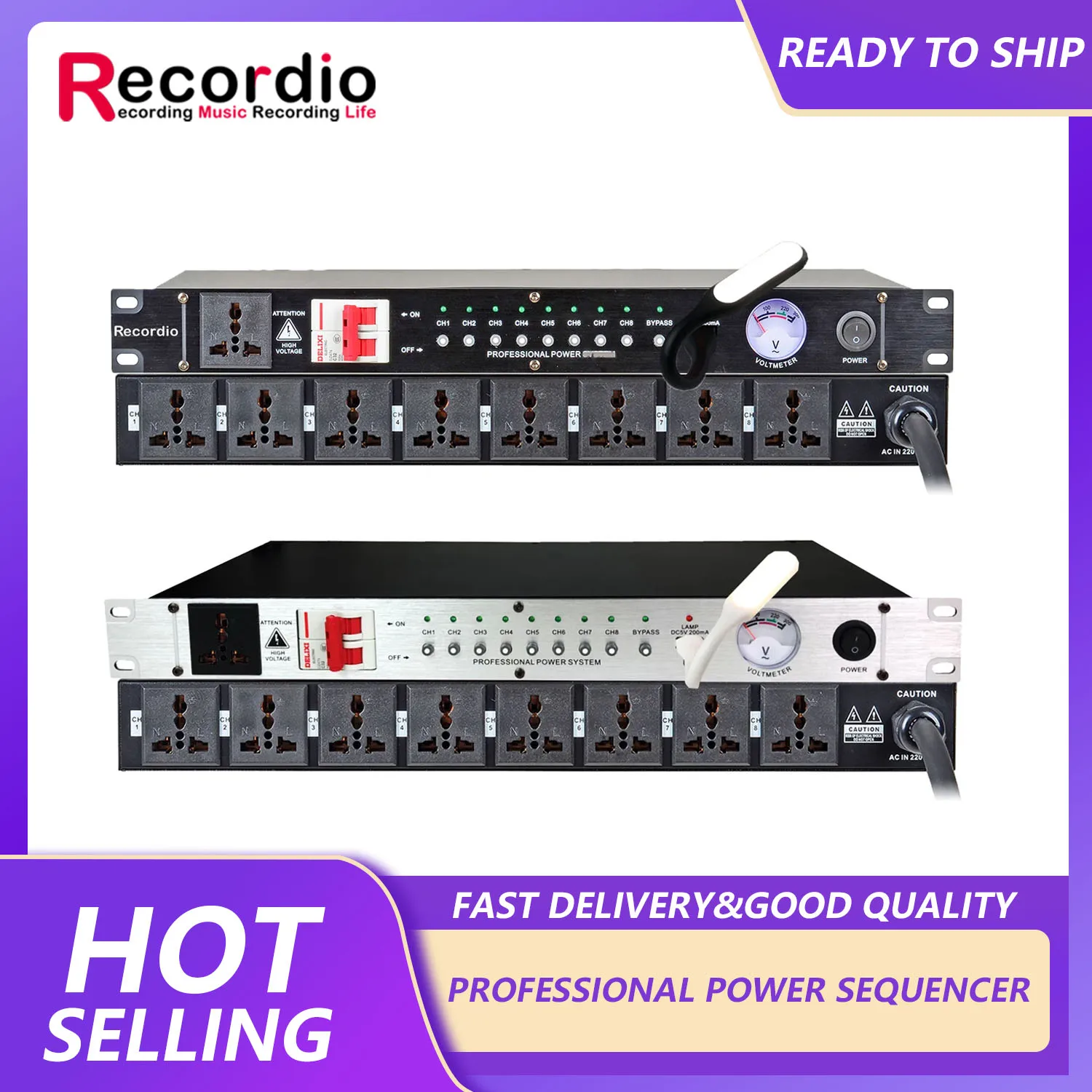 GAX-DB09-8-Way-Multi-Channel-Professional-Stage-Sound-Intelligent-High ...