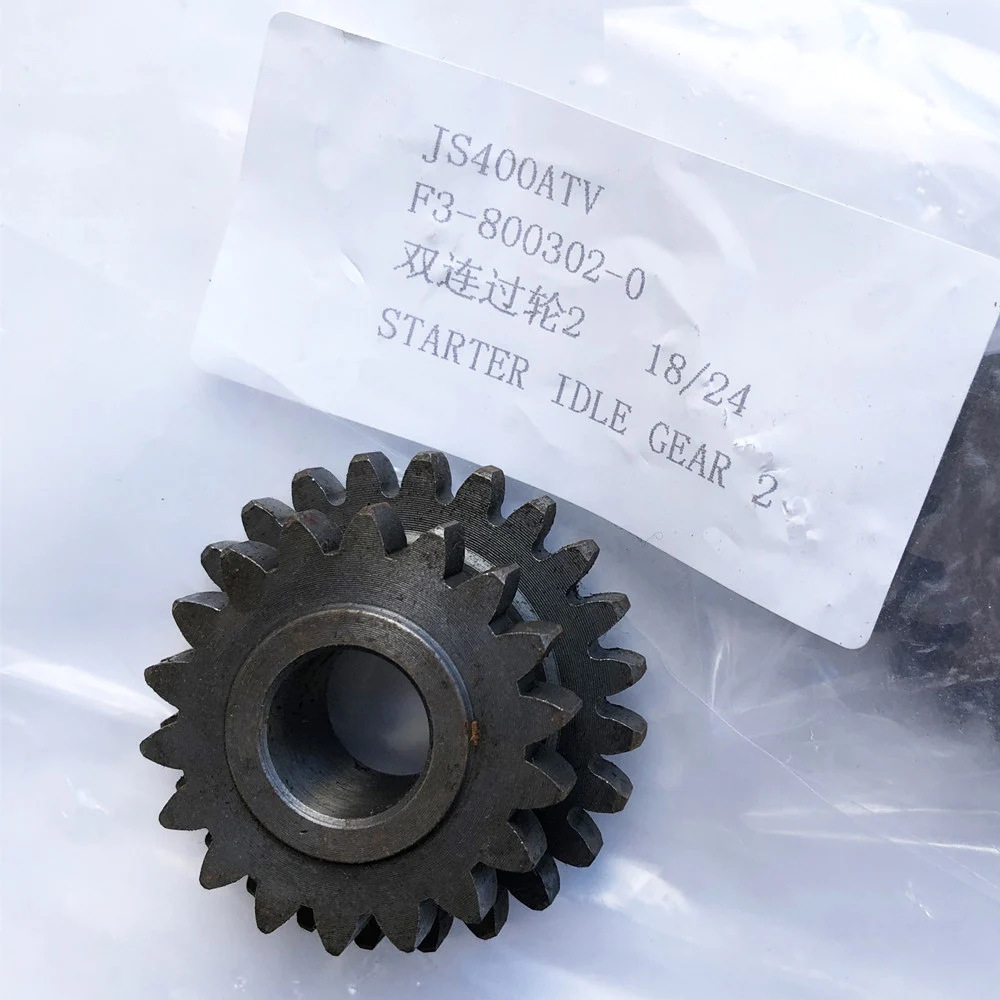 Starter-Idle-Gear-18-24-T-For-Jianshe-400-ATV-JS400-JS183FMQ-Original ...