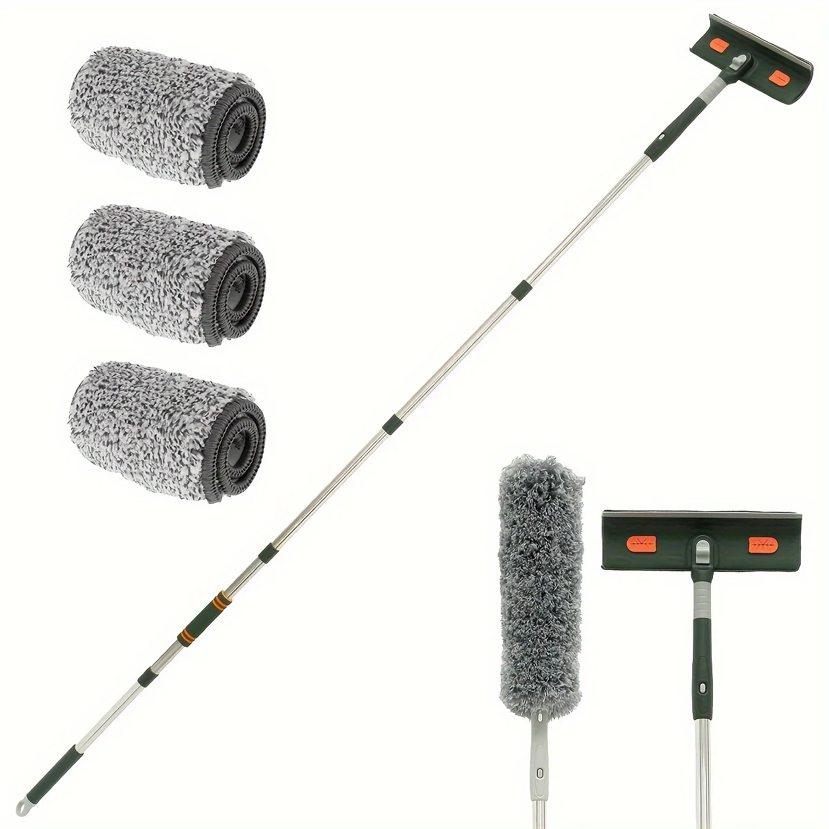 144-206CM-extendable-splicing-rod-floor-scraper-household-window ...