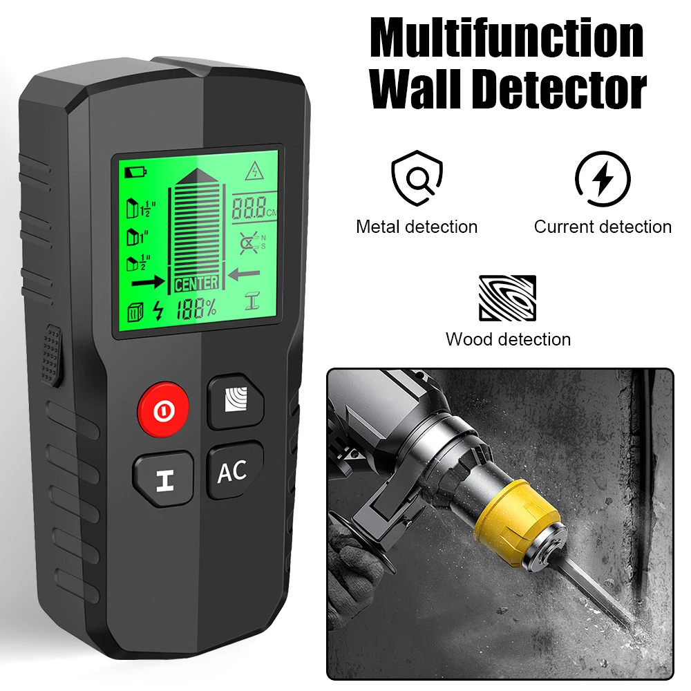 Wall-Detector-Scanner-Metal-Detector-HW-QB5-Professional-Multifunction ...