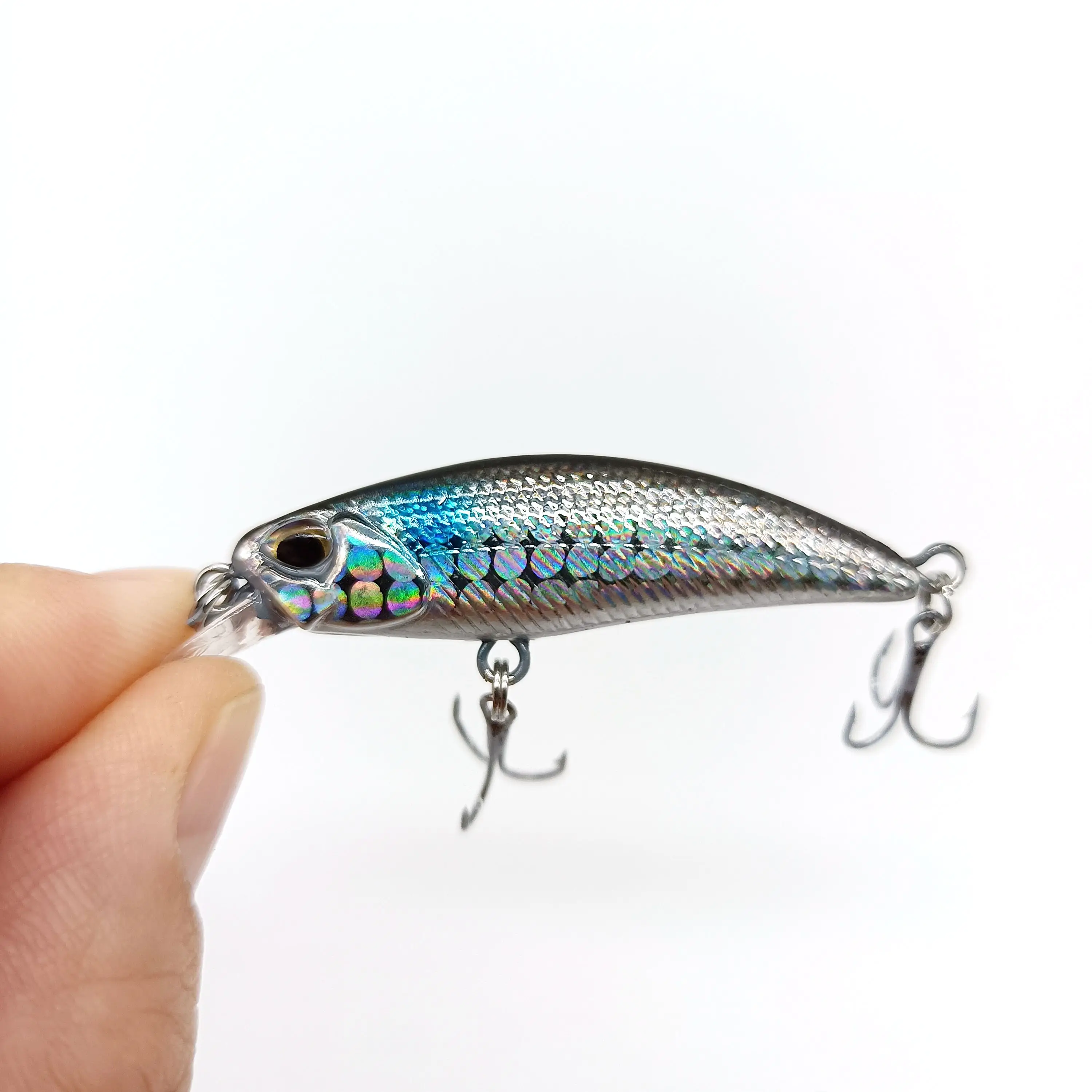 DUODUOYU-1PCS-Mini-Minnow-Fishing-Lures-3g-55mm-Slow-Sinking-Artificial-Bait-Swimbait-Perch-Pike ...