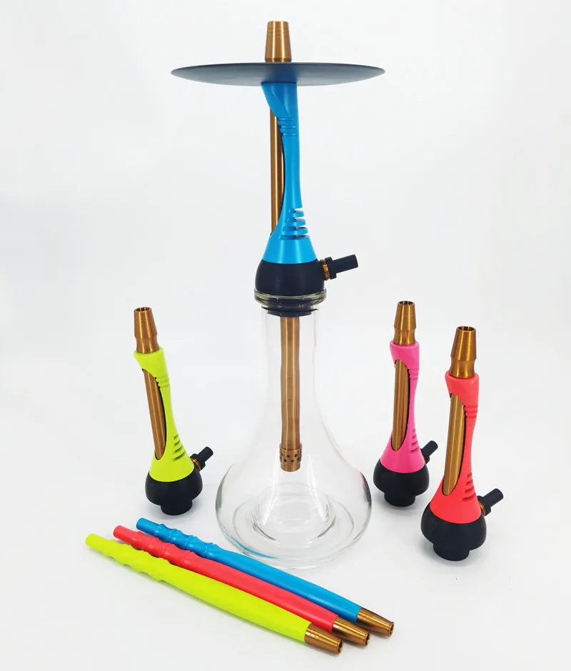 Hookah Set Apache Ii Luminous Color Large Arabian Hookah With Color Box ...