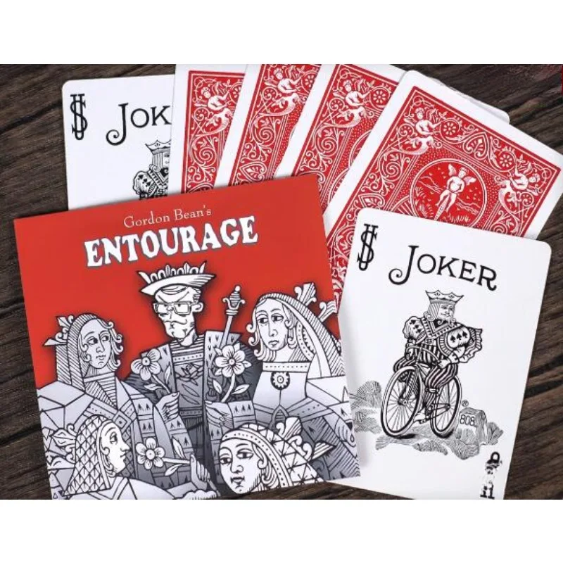 Entourage By Gordon Bean Card Magia Close Up Magic Props Gimmicks ...
