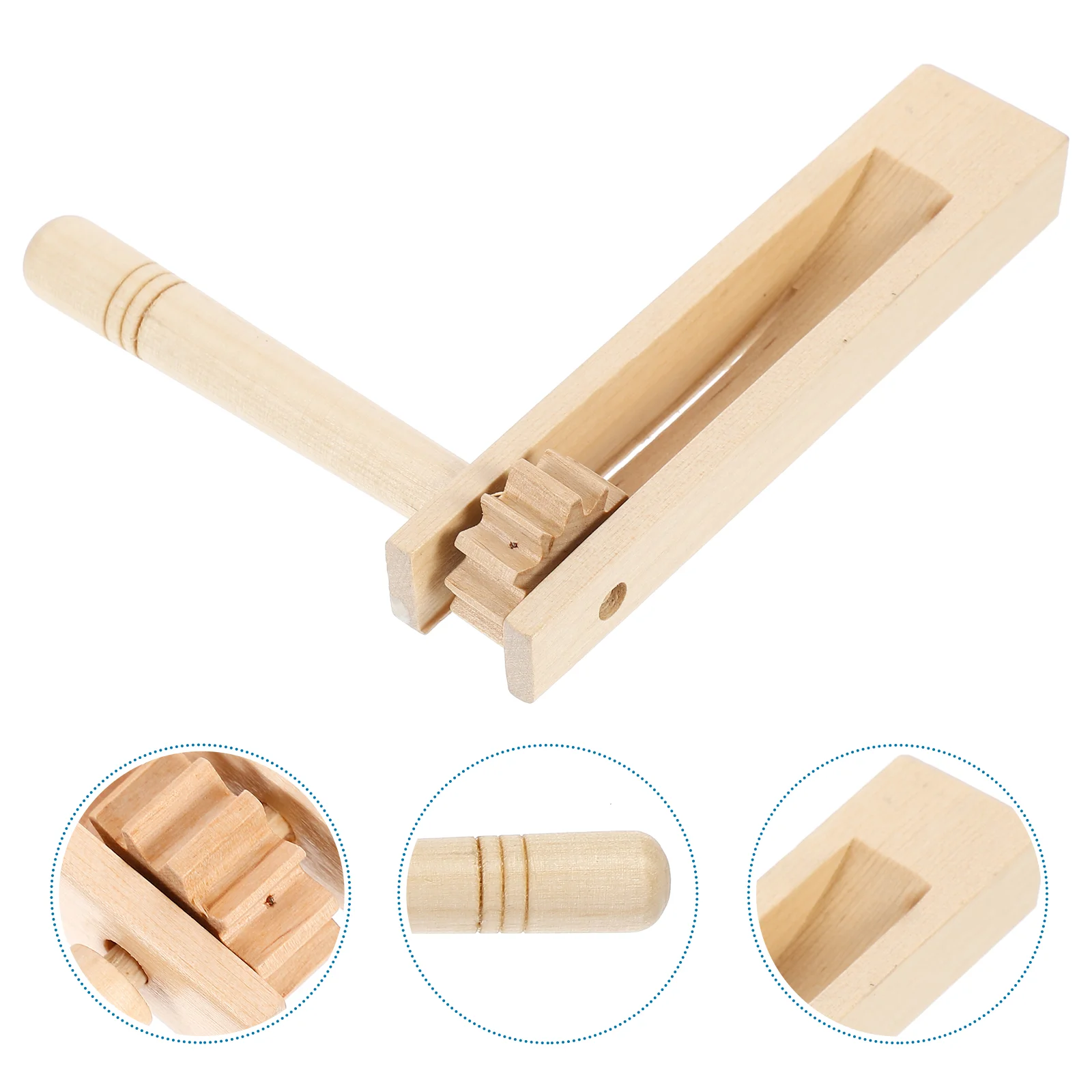 Noise Toy Matraca Block Maker Wood Ratchet Wooden Kidsmakers ...