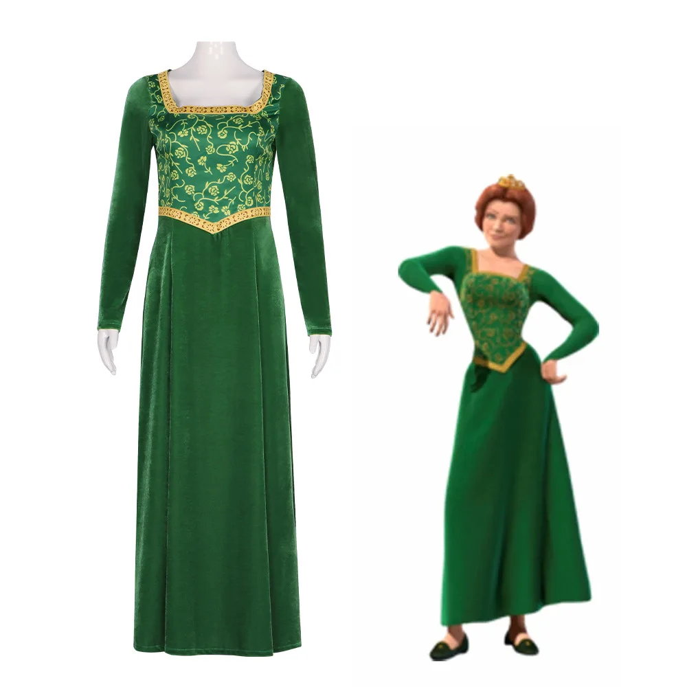 Fiona-Princess-Dress-Monster-Role-Playing-Costume-Christmas-Fantasy ...
