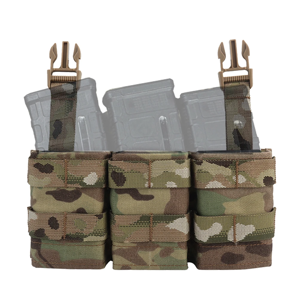 Tactical Triple Magazine Military Hunting Vest FAST 5.56 Triple Mag ...