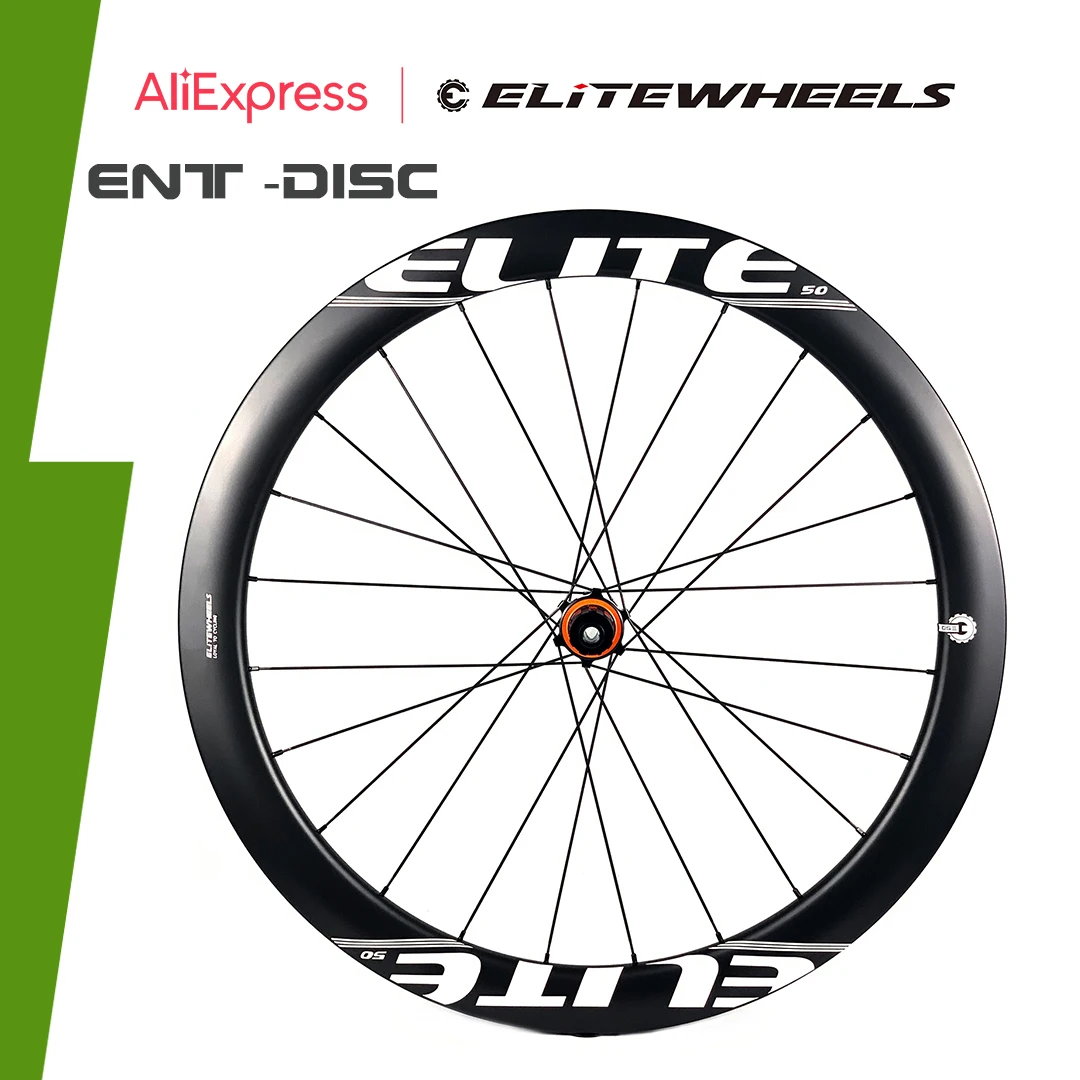 Road Bike Wheelset, Rodas de carbono, Freio a Disco, Qualidade ENT, Aro ...