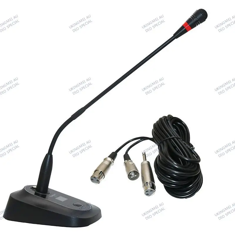 HT-X63-Desktop-Paging-Microphone-Conference-Table-Microphone-For-PA ...