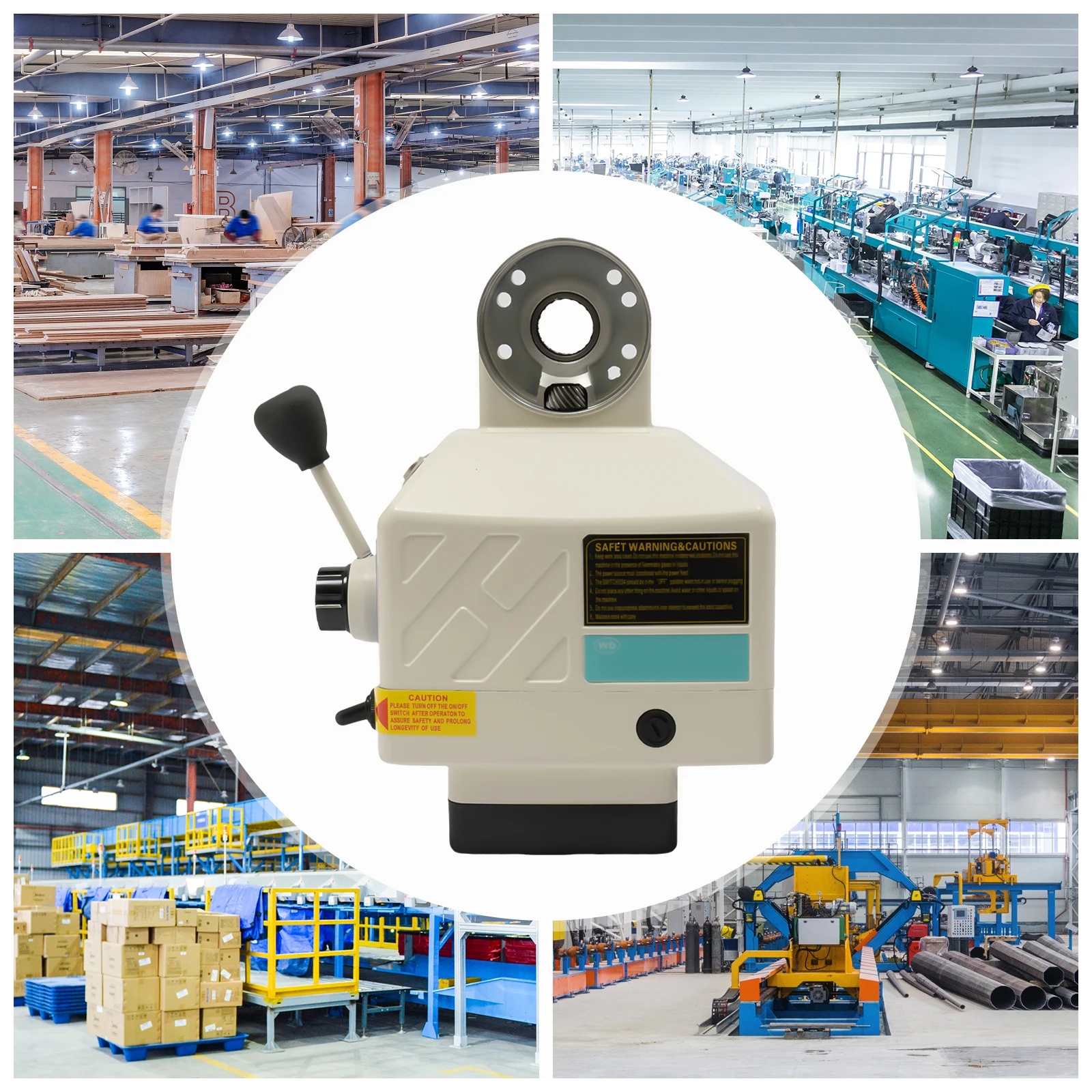 135Lbs X-Axis Power Feed Table Milling Drive Feed Kit Fits for ...