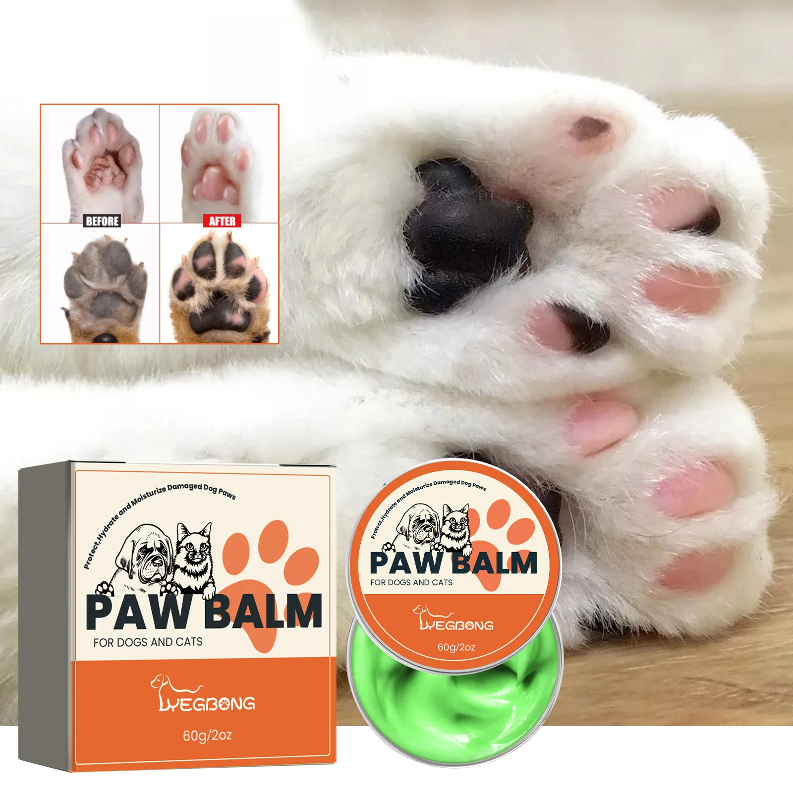 Pet-Claw-Cream-Pet-Cat-and-Dog-Foot-Sole-Moisturizing-Moisturizing-Anti ...