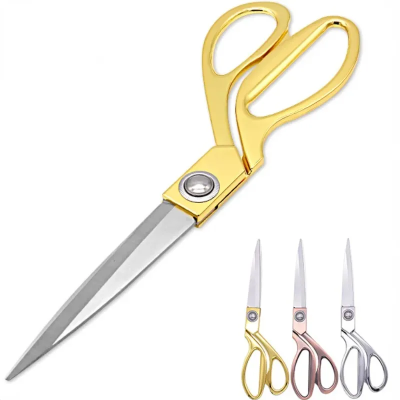 Professional-Tailor-s-Scissors-Stainless-Steel-Vintage-Sewing-Scissors ...