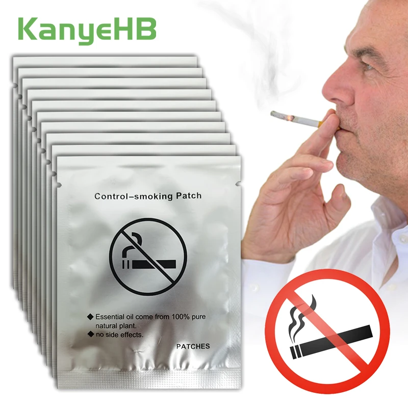 50pcs-10bags-Quit-Smoking-Patch-Herbal-Extract-Smoking-Cessation ...