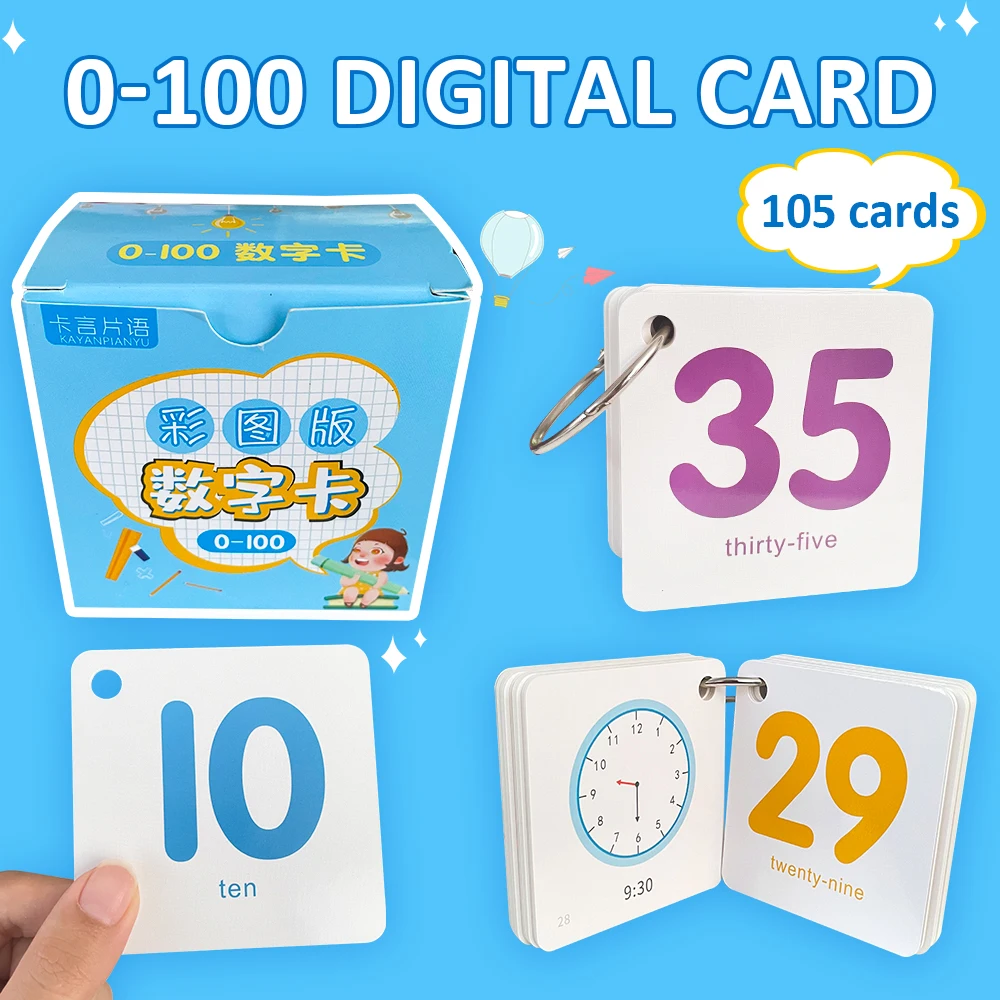 Cartas De Matemática Para Crianças, Brinquedos Educativos, Adição De ...