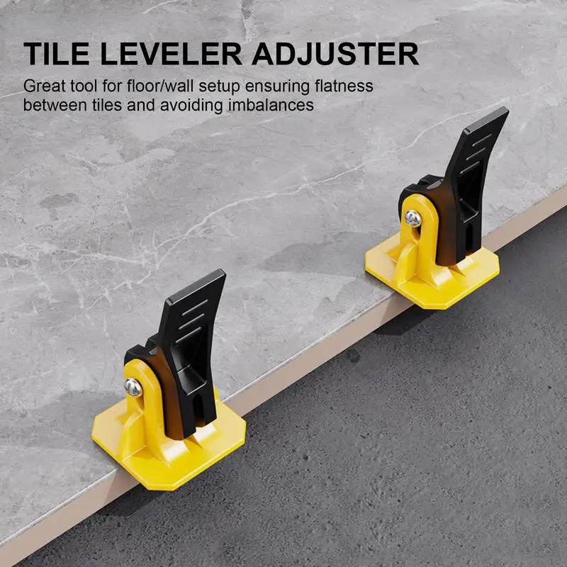 50pcs Tile Leveler Adjuster Locator Spacers For Flooring Tile Leveling ...