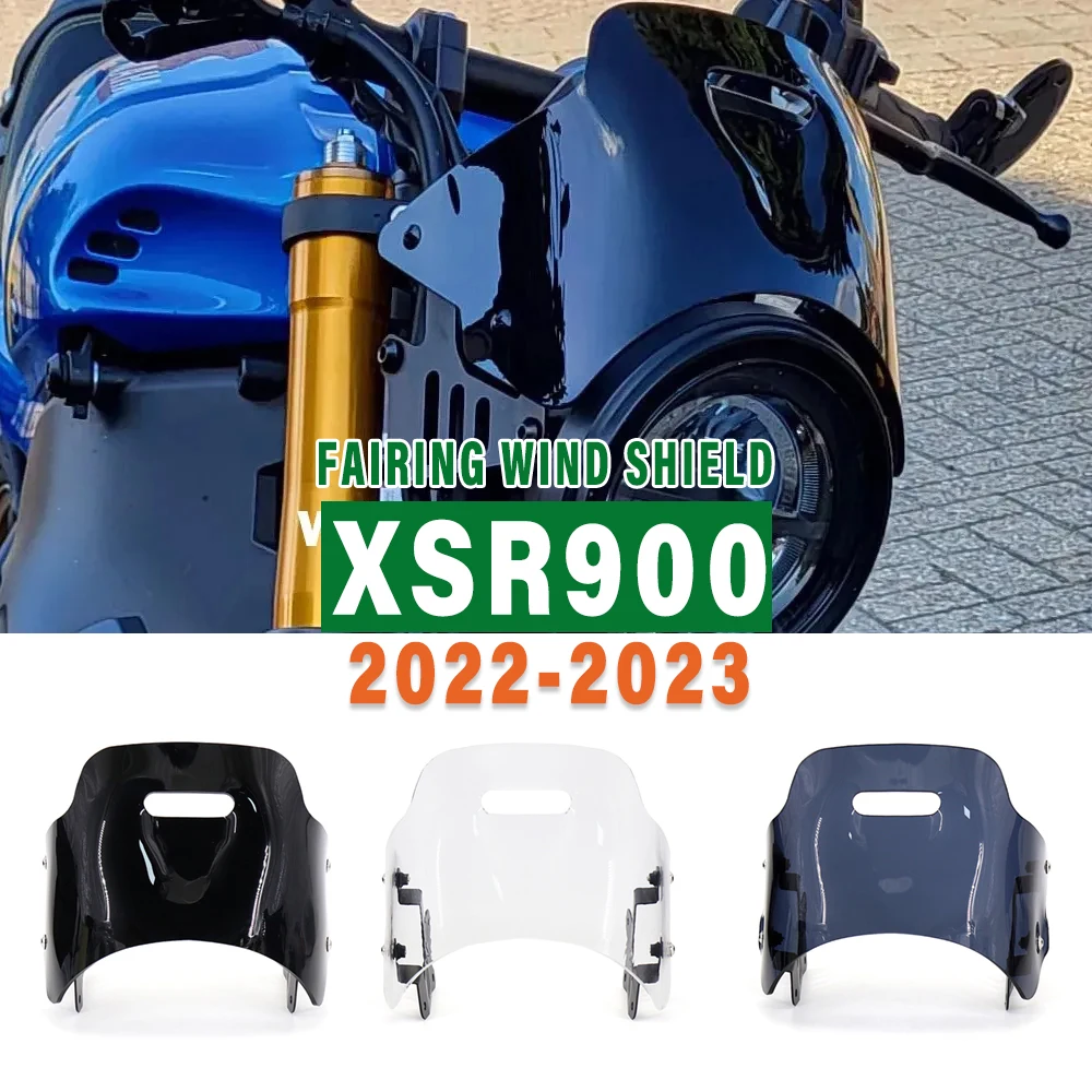 For Yamaha XSR900 2022 2023 Motorcycle New XSR 900 xsr900 WindScreen ...