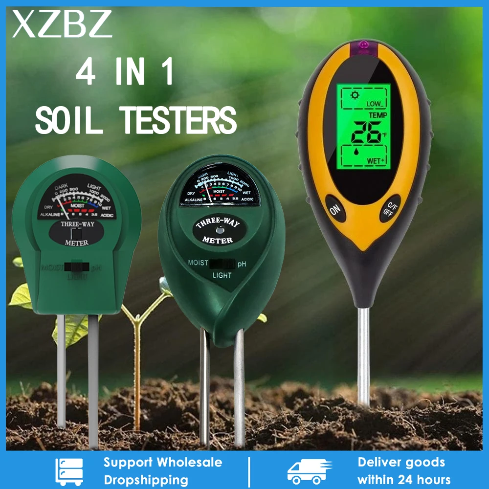 4-In-1-Soil-Ph-Meter-With-Backlight-Digital-Display-Moisture-Monitor ...