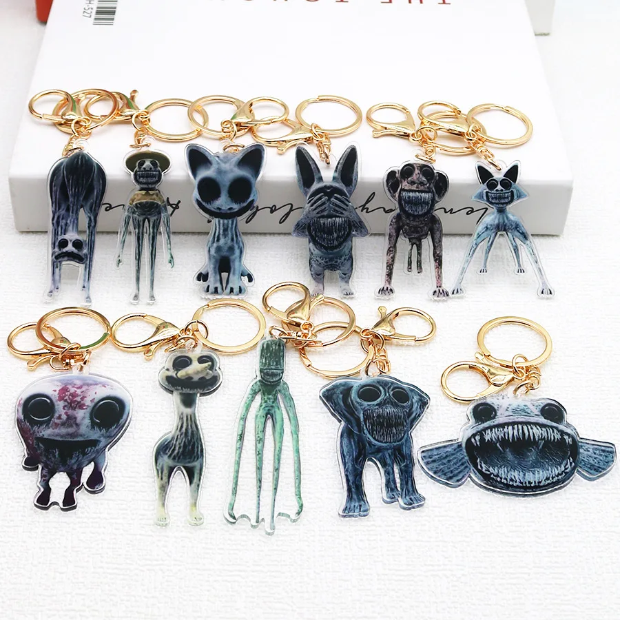 2024-New-Zoonomaly-Acrylic-Keychains-Horror-Cat-Monster-Key-Chain-Game ...
