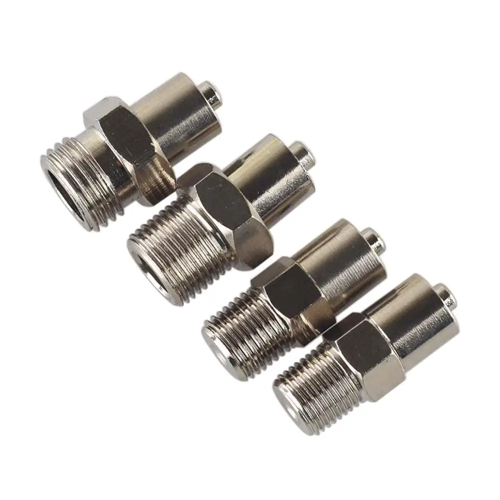Pneumatic Fitting Dispense Double Screw Valve Adapter Luer Lock ...