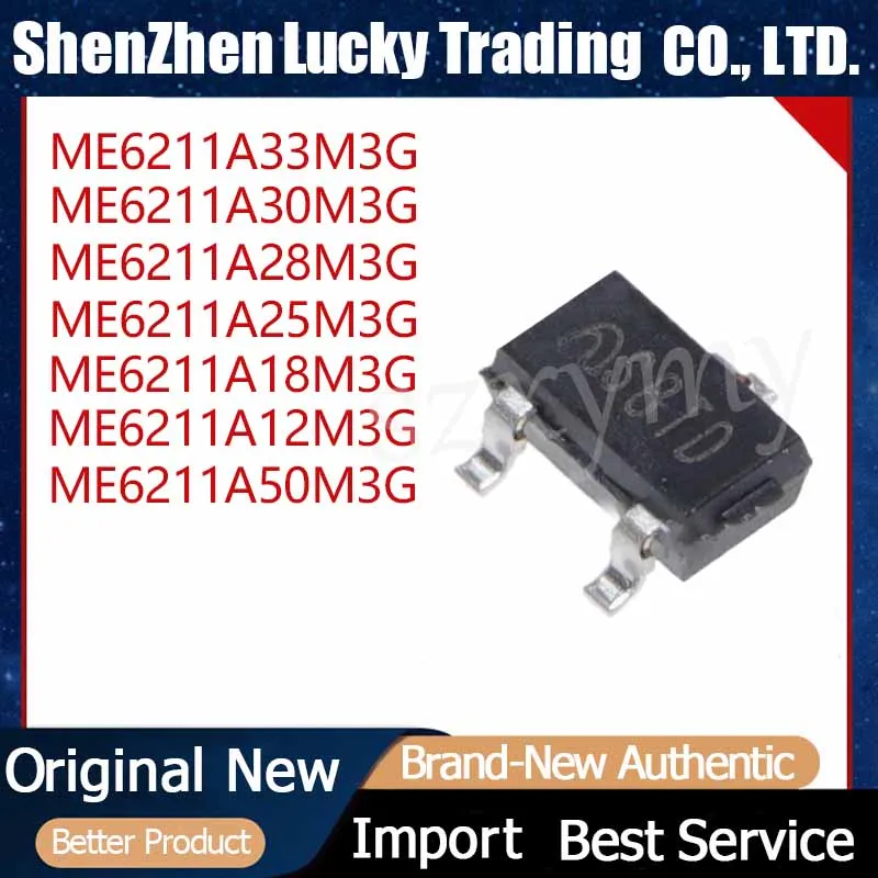 50PCS-LOT-100-New-ME6211A33M3G-ME6211A30M3G-ME6211A28M3G-ME6211A25M3G ...