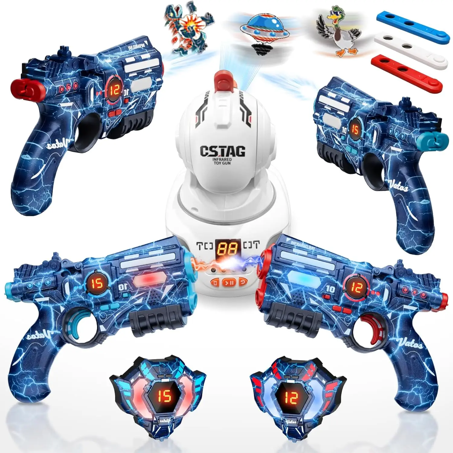 CSTAG Projector Eend UFO Jacht Schietspel Kinderen Geschenken Speelgoed ...
