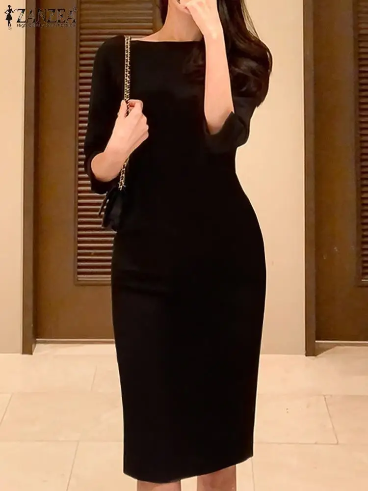 ZANZEA-Autumn-Fashion-Bodycorn-Dress-Woman-Vintage-Party-Slim-Dresses-3 ...