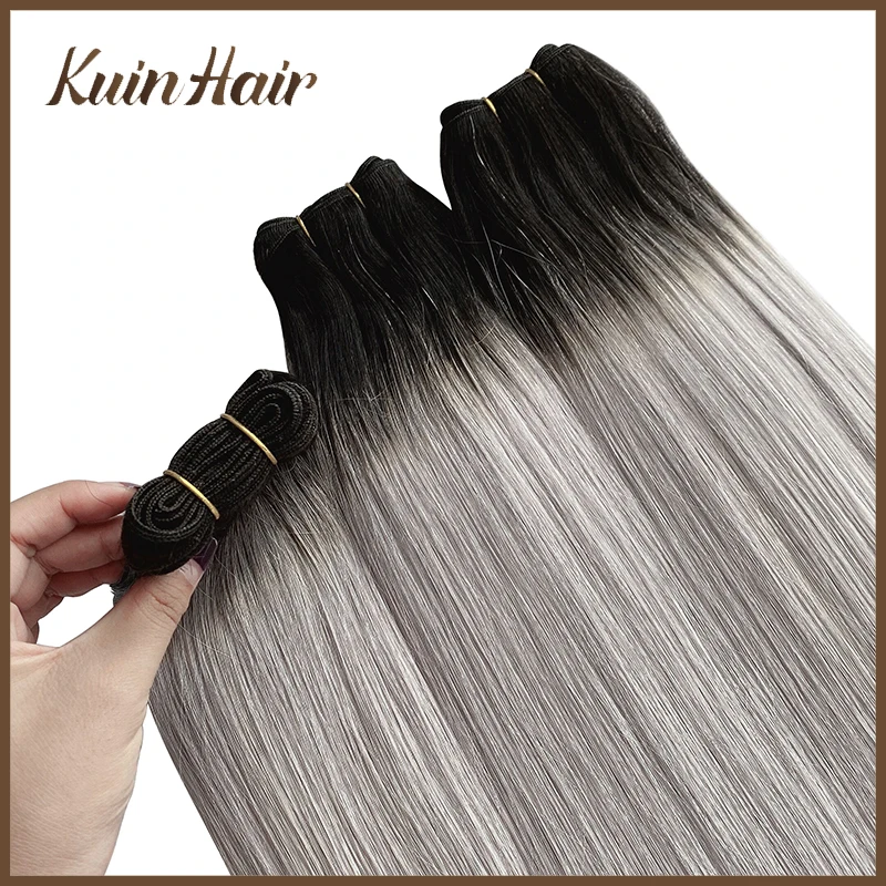 Straight-Natural-Brazilian-Virgin100-Human-Hair-Bundles-Double-Drawn ...