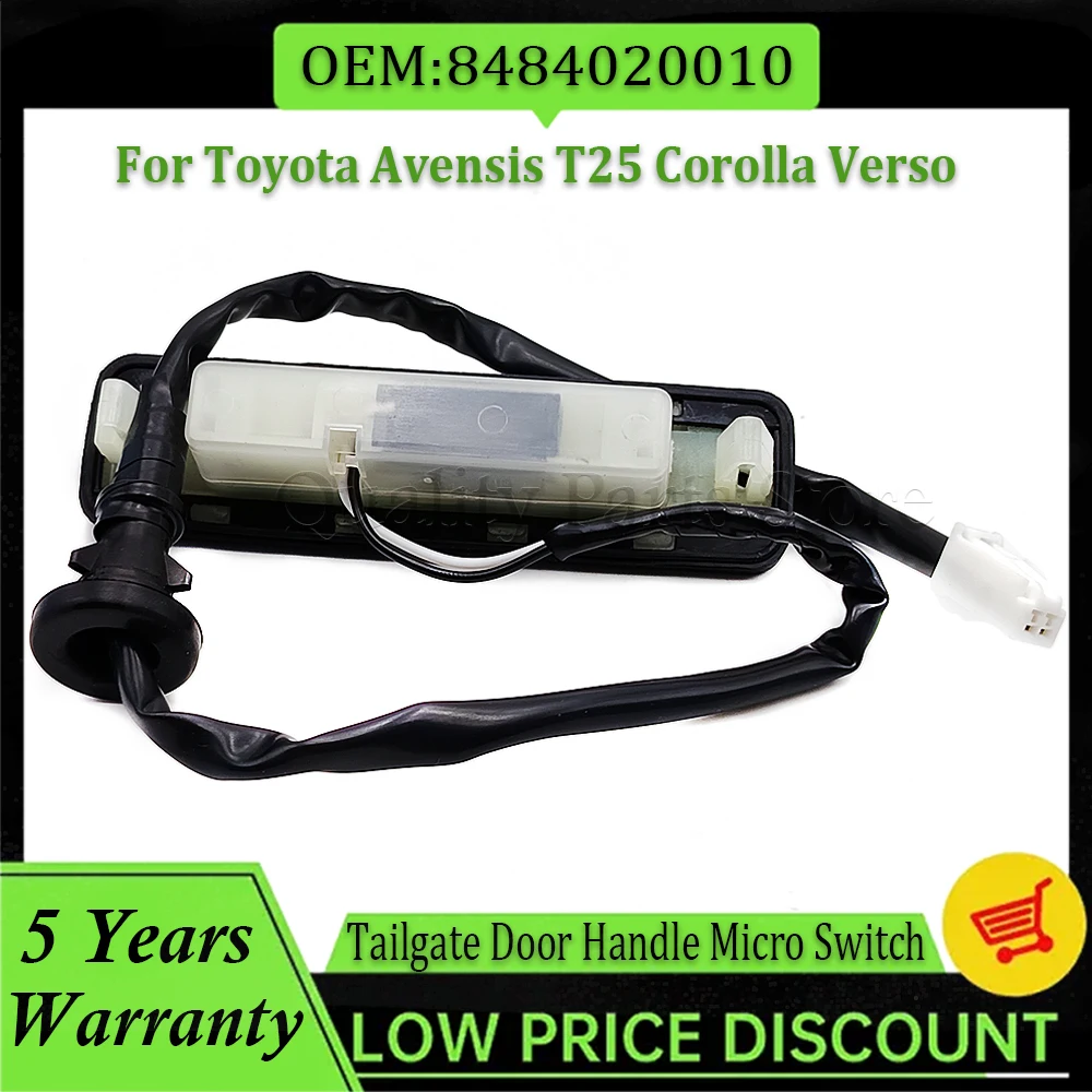 New 1PC Car Tailgate Hatch Handle Release Switch Button For Toyota ...