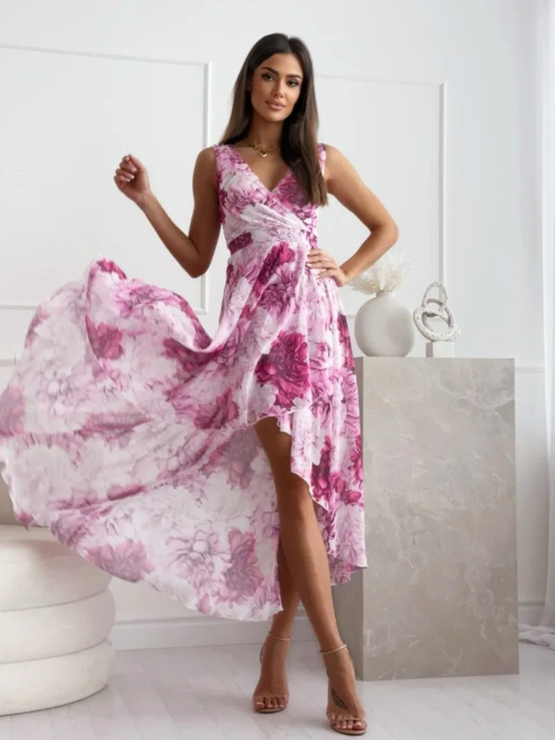 Women-s-Clothing-Spring-and-Summer-Ladies-New-Fashion-V-neck-Printing ...