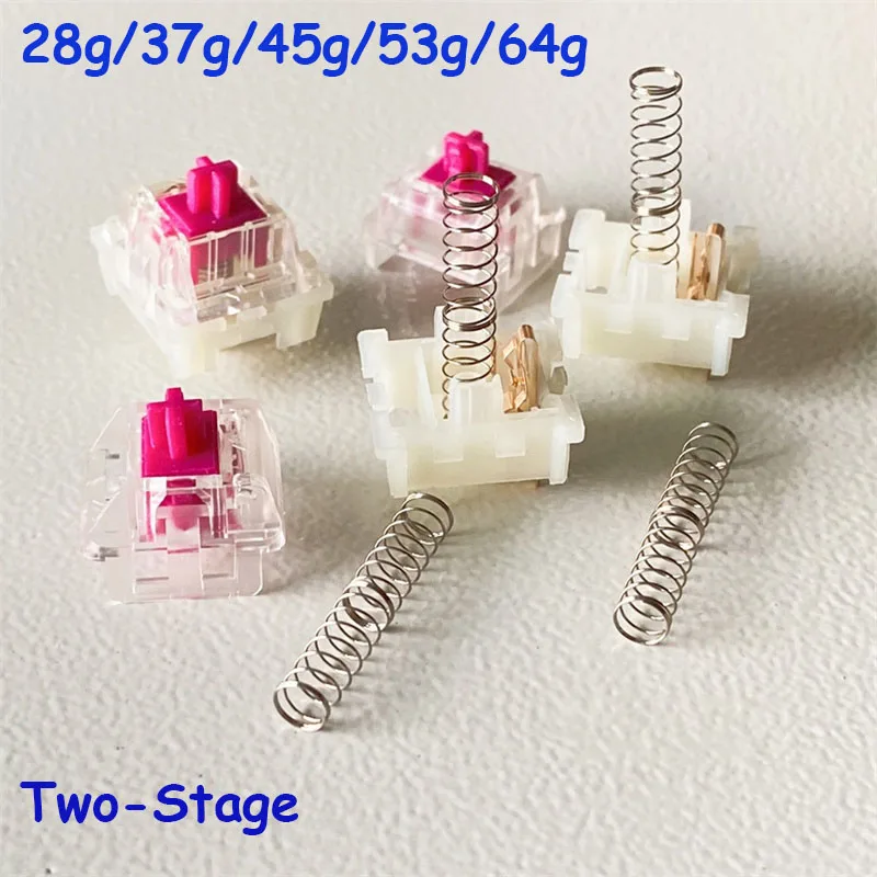 28g-37g-Two-Stage-Mx-Switch-Spring-100Pcs-Gamer-Mechanical-Keyboard ...