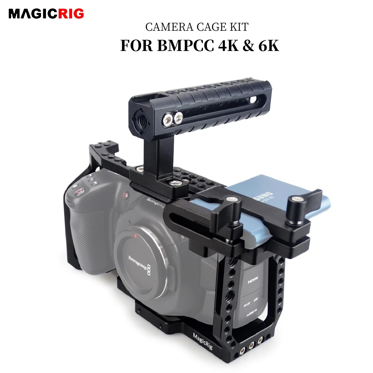 MAGICRIG-BMPCC-4K-6K-Camera-Cage-with-Top-Handle-T5-SSD-Mount-for ...