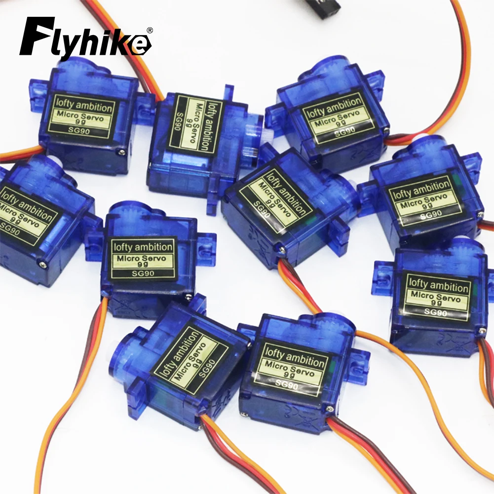 5pcs / 10pcs / 20pcs / 50pcs /lot SG90 9G Mini Micro Servo for RC 250 ...