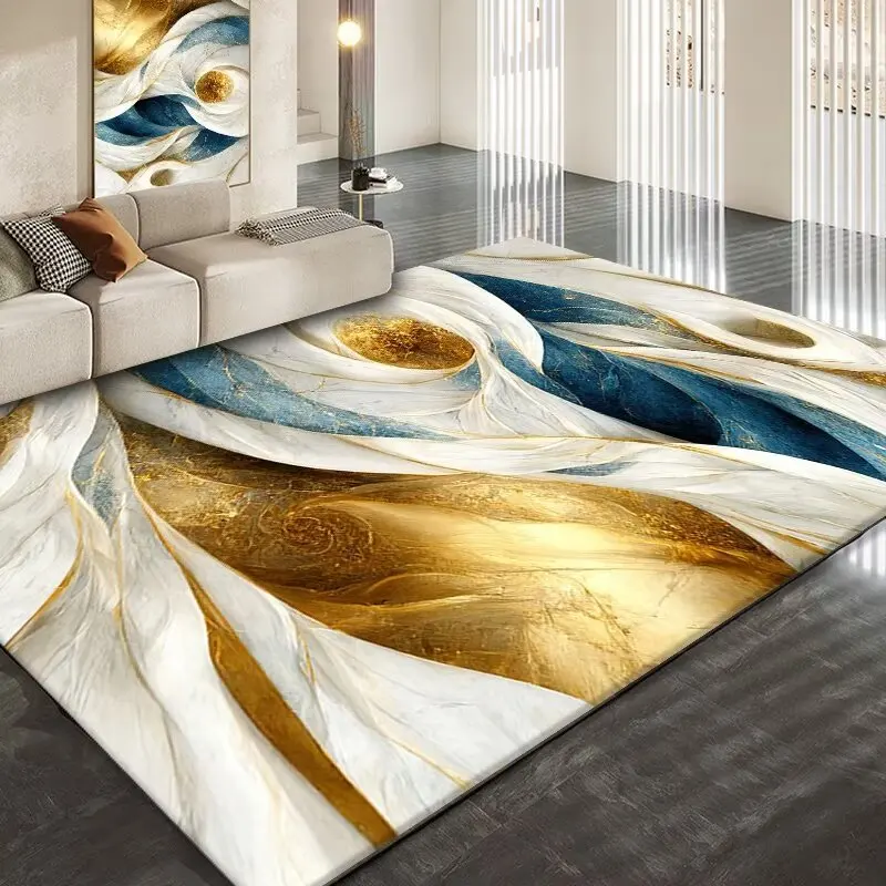 INS-Nordic-Luxury-Rugs-and-Carpets-for-Home-Living-Room-Gold-Abstract ...