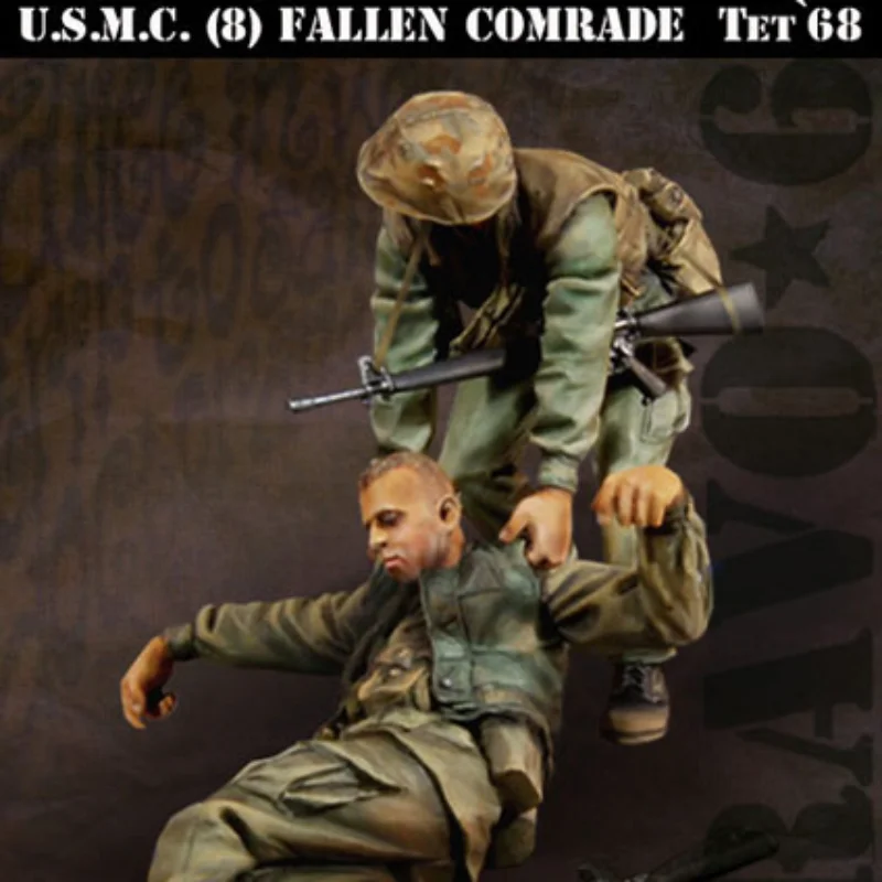 1-35-Diecast-Vietnam-War-US-Soldiers-Rescue-Wounded-2-Person-Resin ...
