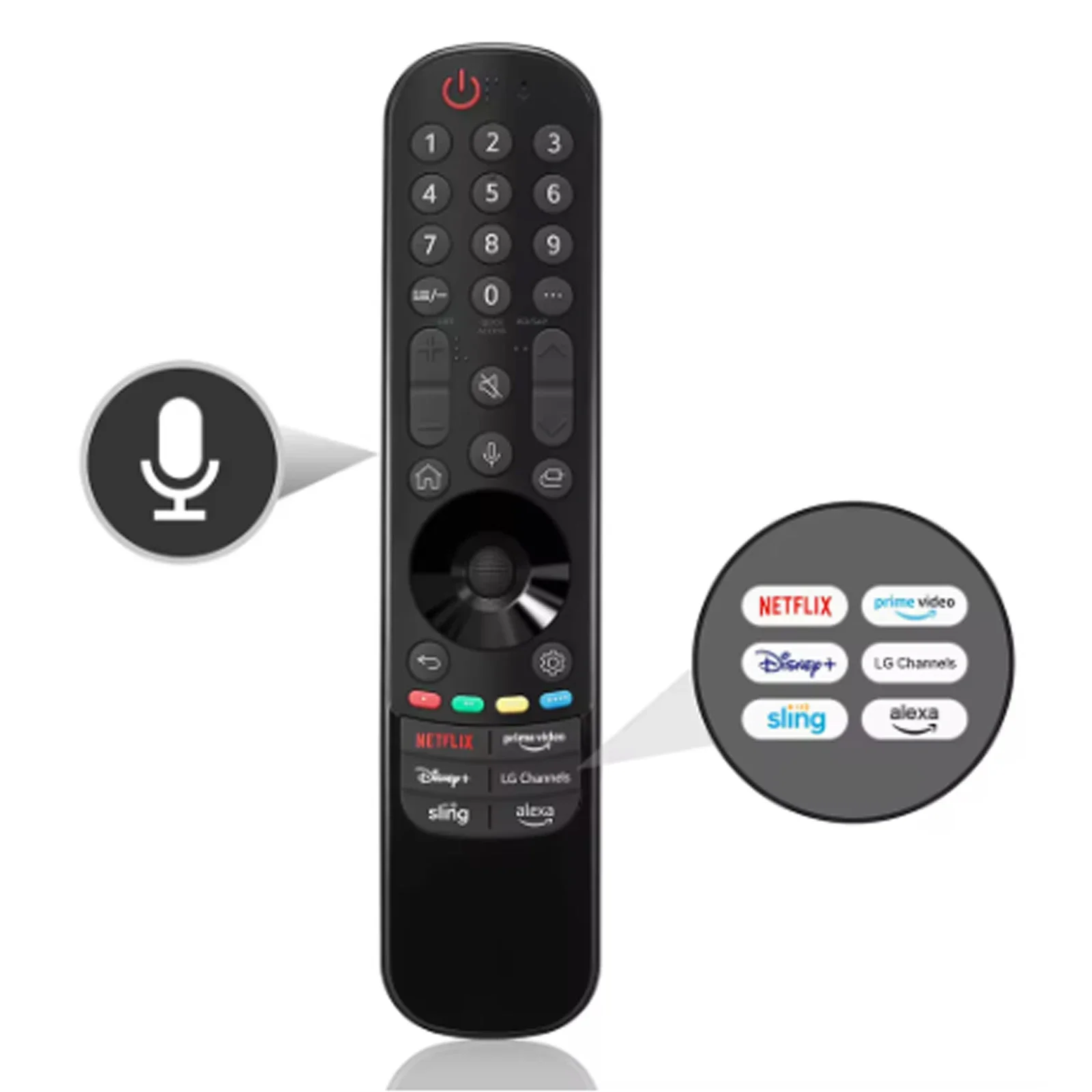Replacement Magic Remote Control AN-MR21GA 22GA MR23GA GC AKB76039902 ...
