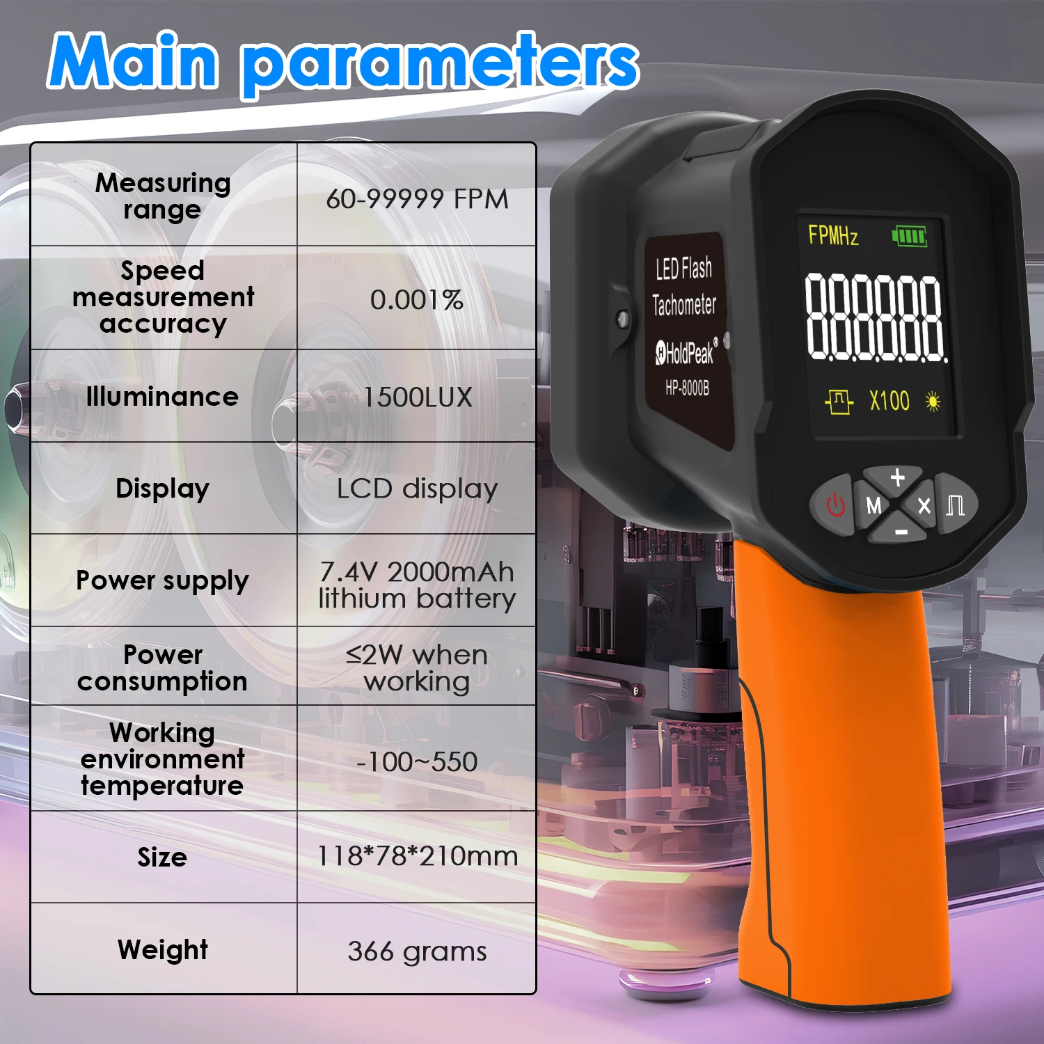 Tac-metro-estrobosc-pico-BTMETER-tac-metro-Digital-RPM-Testo-veloc ...