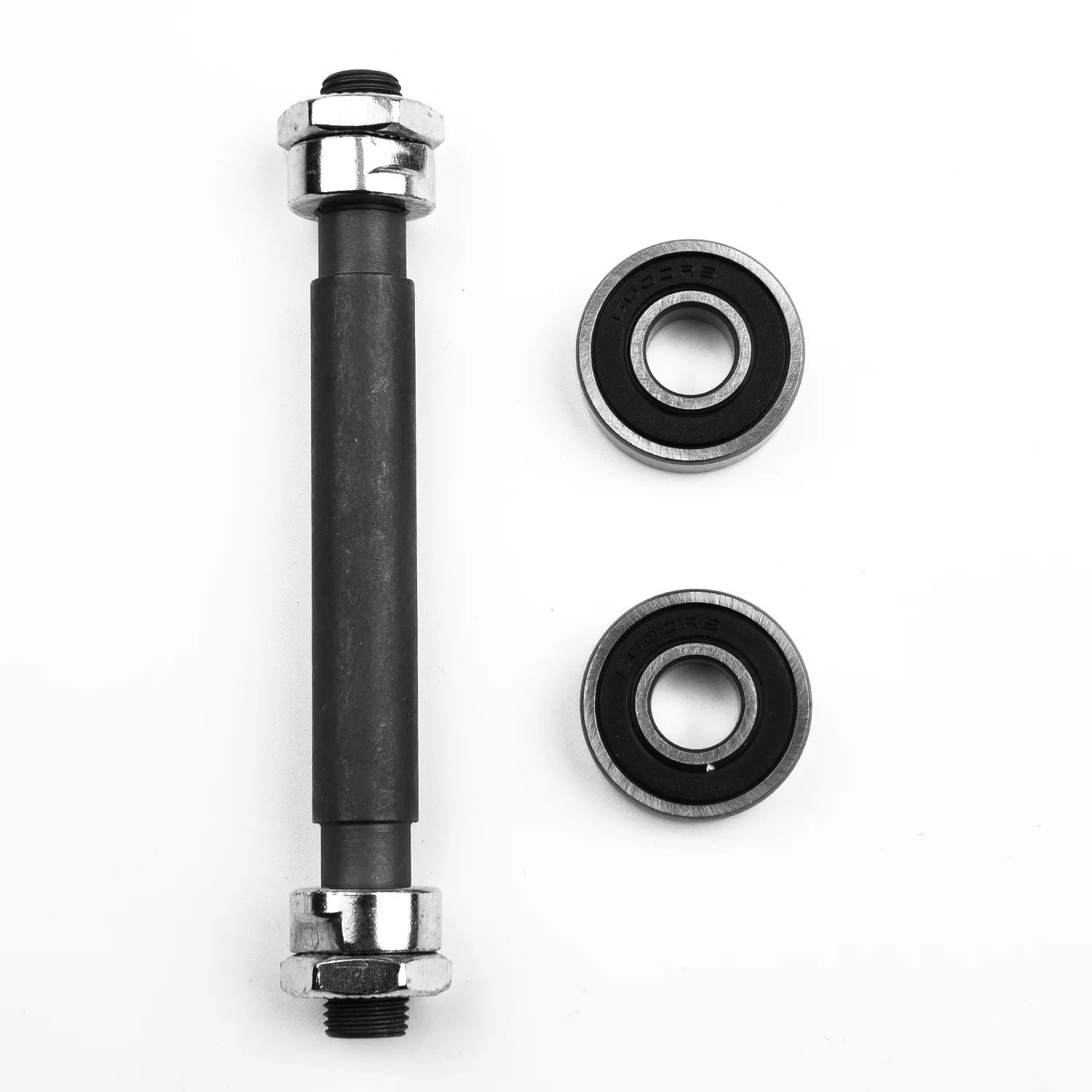 MTB Bike Wheel Hub Front And Rear Axle With Bearings 108/145mm Steel ...
