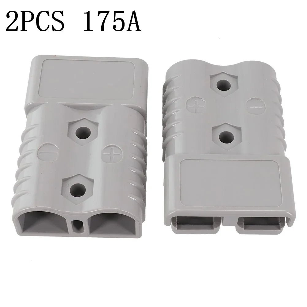 2PCS For Anderson Connectors 2 Stitches 175A Straight Plug Cable ...
