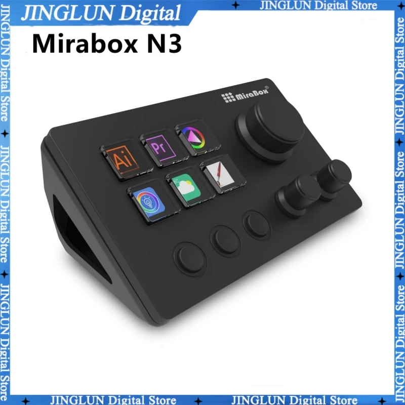 Mirabox-N3-Streamdeck-Customized-Mini-Keypad-Macro-Programming-With ...