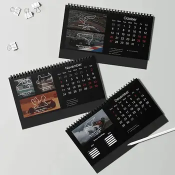 F1 Desk Calendar 2024 F1 Race Car Calendar Easy Planning Daily Schedule ...