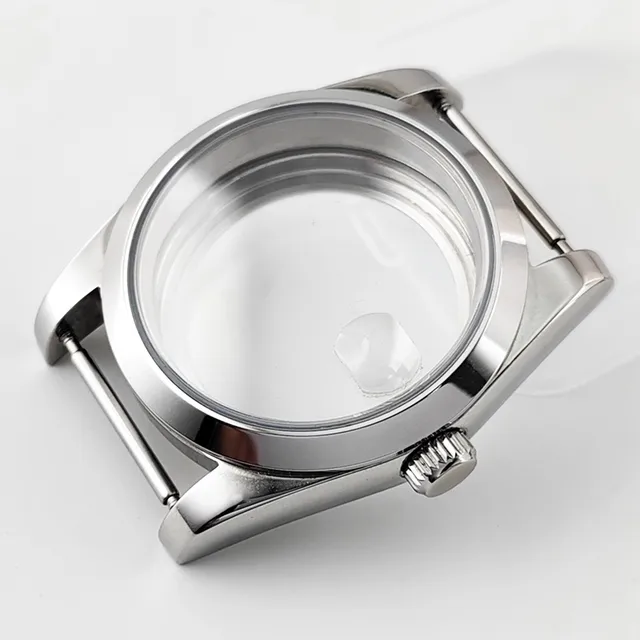 36mm 39mm Watch Case Sapphire Glass For NH35 NH36 ETA2824 PT5000 ST2130 ...