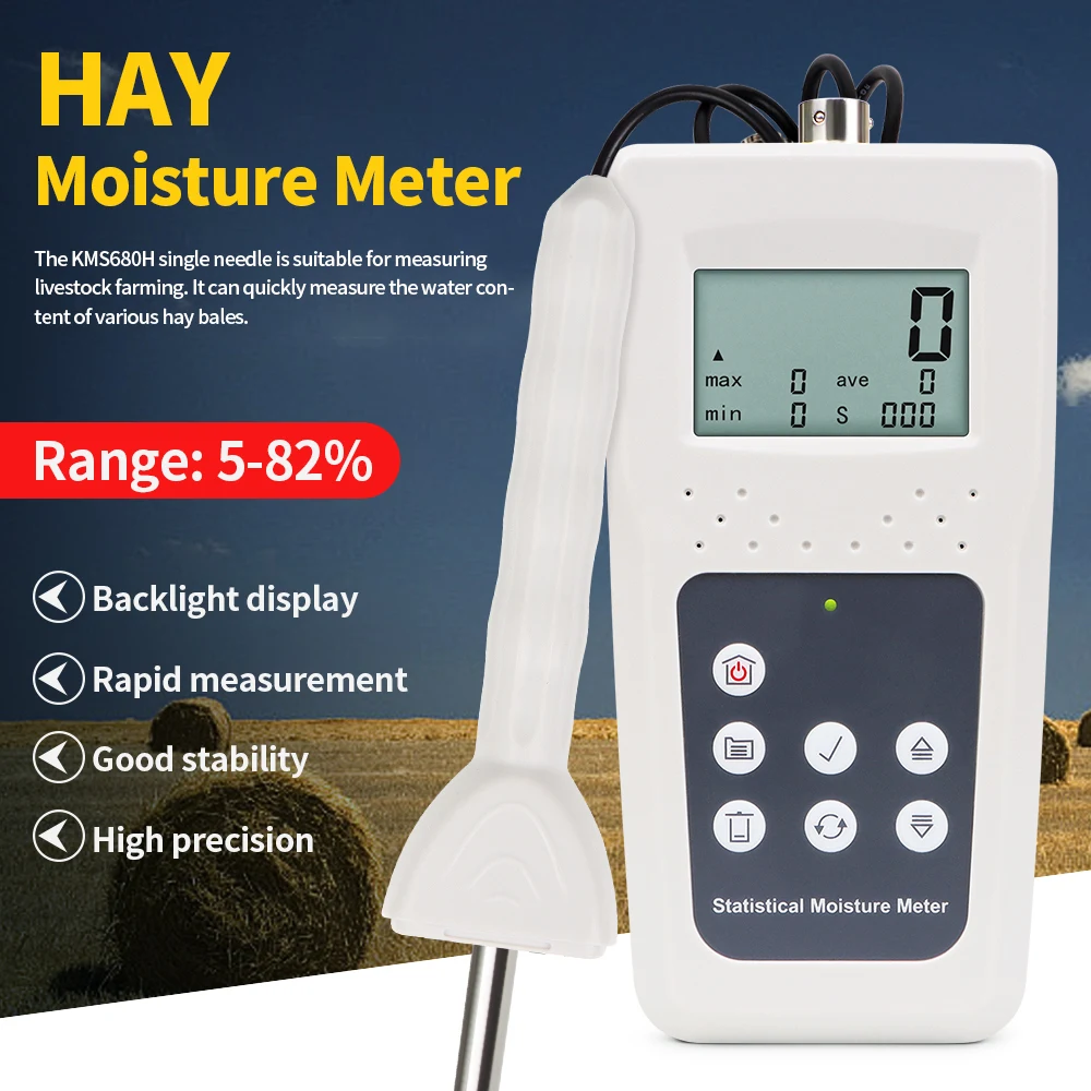 Hay-Moisture-Meter-Tester-LCD-Display-Hygrometer-Humidity-Moisture ...