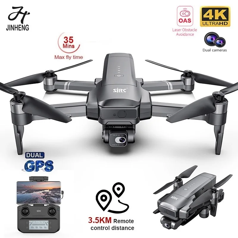 F22s pro gps que posiciona o zangão 4k hd eis câmera a laser desvio de ...