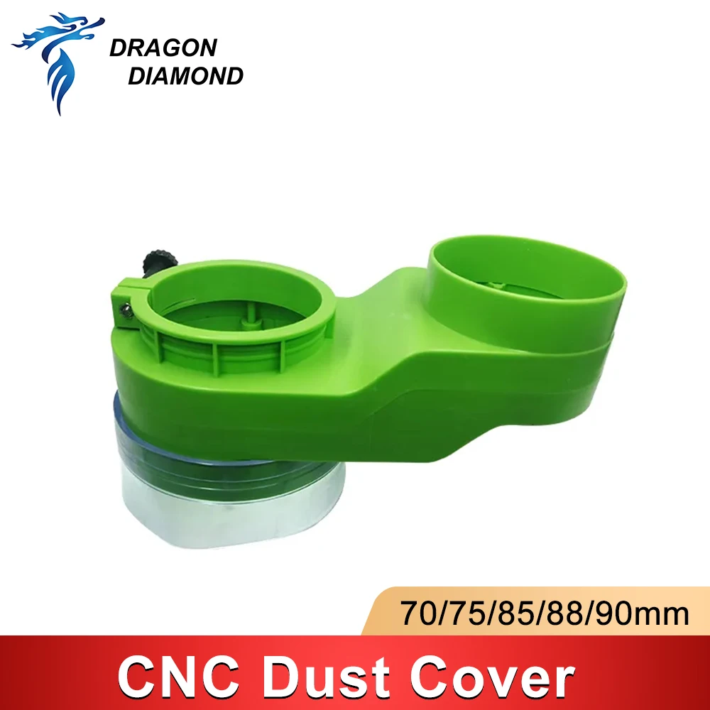 CNC Spindle Dust Cover Collector 70/75/85/88/90mm Vacuum Cleaner CNC ...