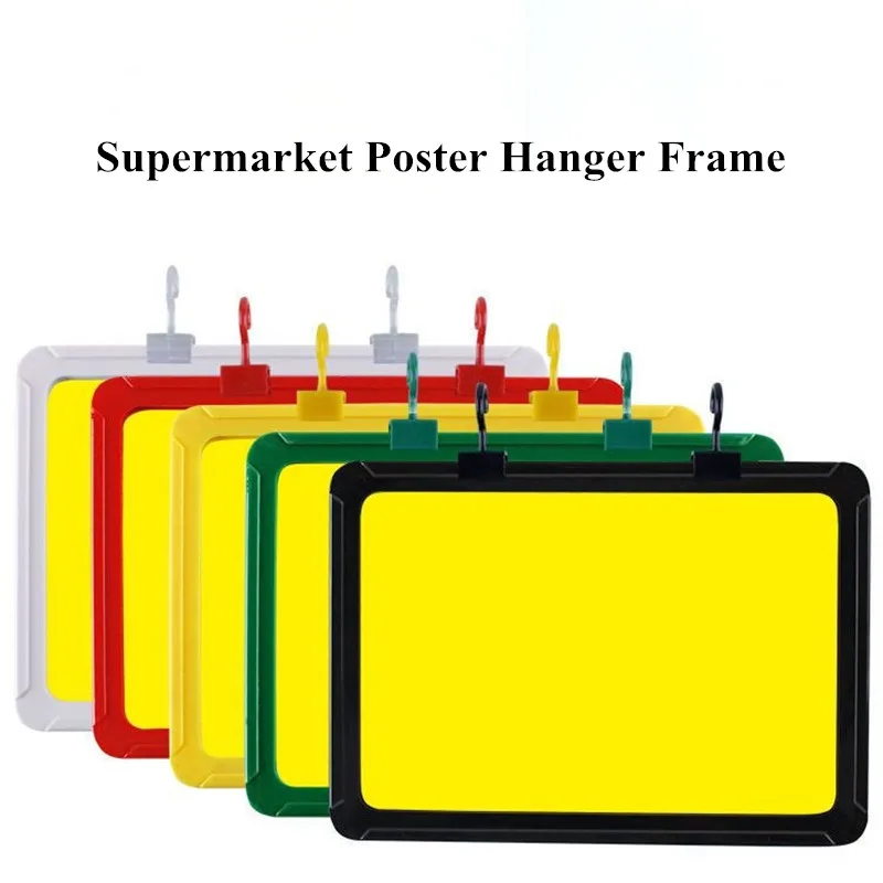 5-Pieces-A5-148x210mm-Poster-Paper-Hanger-Frame-Sign-Holder-Supermarket ...