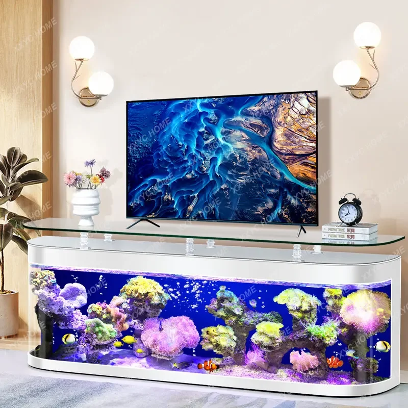 Meuble-TV-Poisson-Pr-cieux-Table-Basse-spatir-e-Salon-Grand-M-nage ...