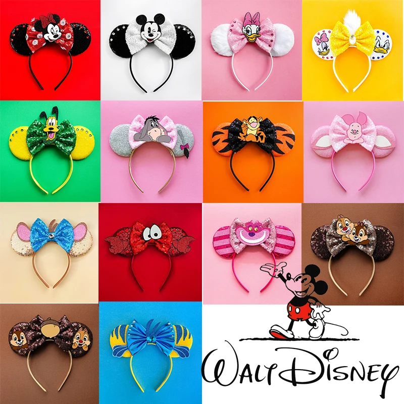 Cartoon-Ears-Disney-Headbands-Mickey-Mouse-Women-Minnie-Daisy-Hairband ...