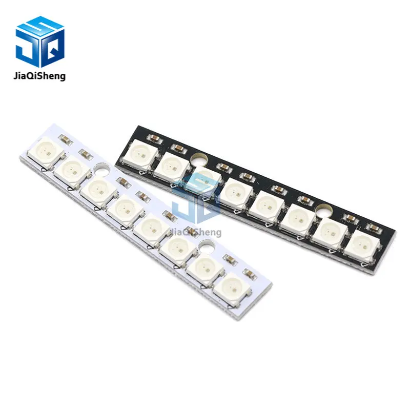 8-channel-WS2812-WS2812B-WS-2811-5050-RGB-LED-Lamp-Panel-Module-5V-8 ...
