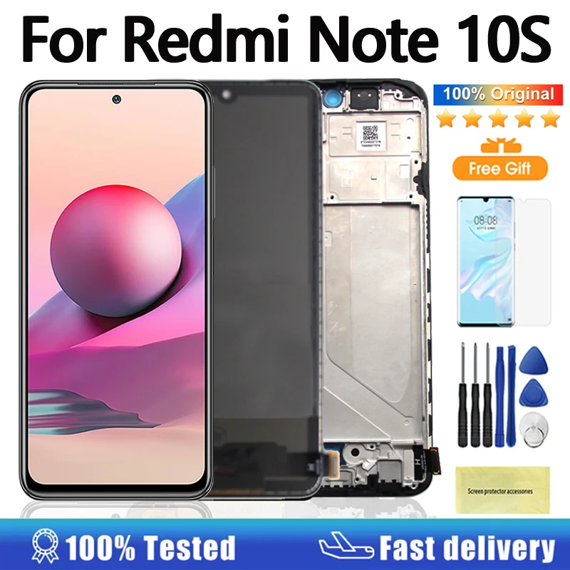 Pantalla-AMOLED-Original-de-6-43-para-Xiaomi-Redmi-Note-10S-M2101K7BG ...
