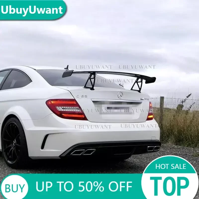carbon-fiber-For-C63-spoilers-C63-2-4-DOOR-C-CLass-W204-C63-coupe ...